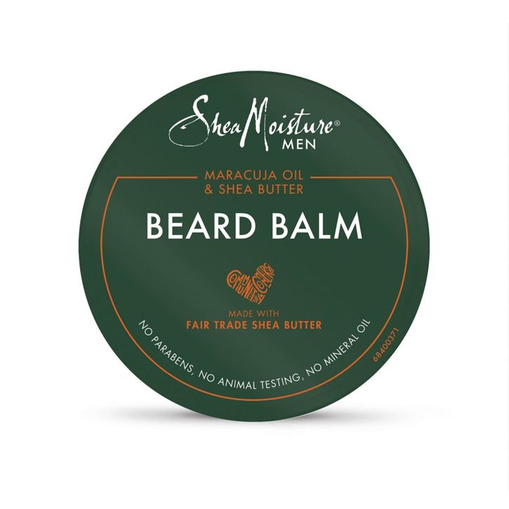 SheaMoisture Men Beard Balm - Maracuja Oil & Shea Butter - 4oz – Barber ...