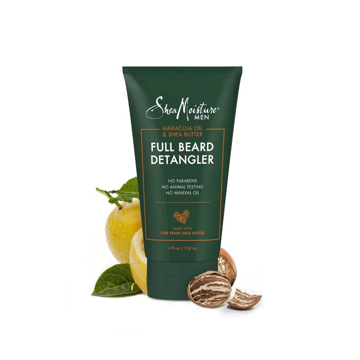 SheaMoisture Men Full Beard Detangler - Maracuja Oil & Shea Butter - 4 ...