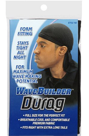 WaveBuilder Durag Black Style192 – Barber Supply & Co.